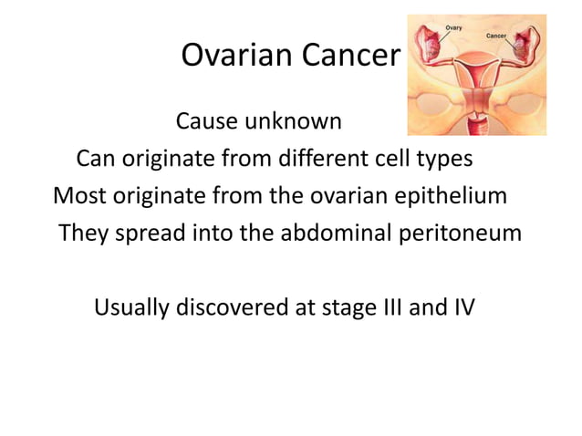 Maternal health cancers of the female reproductive tract | PPTX ...