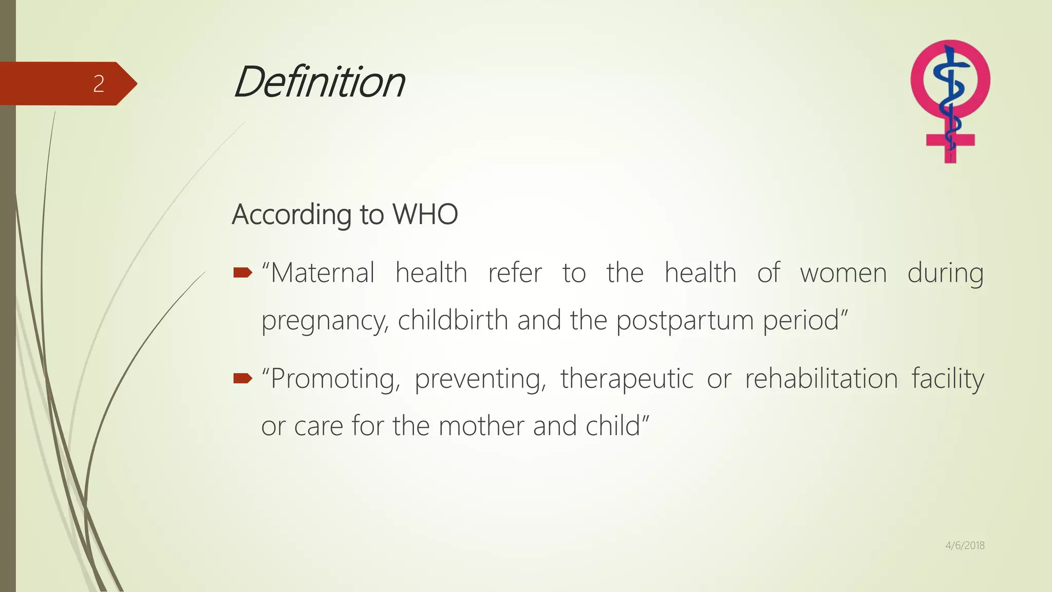 Maternal health care [autosaved] | PPTX