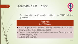 Maternal health care [autosaved] | PPTX
