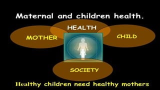 Maternal Health Concerns topic in health.pptx