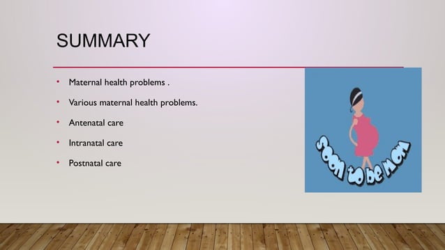 maternal health problem and role of CHN.pptx
