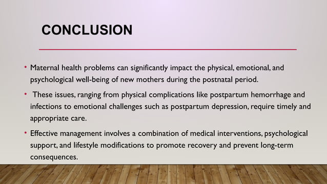 maternal health problem and role of CHN.pptx