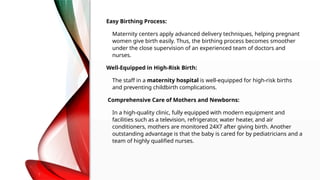 maternal for womes and healrh hospital.pptx | Free download