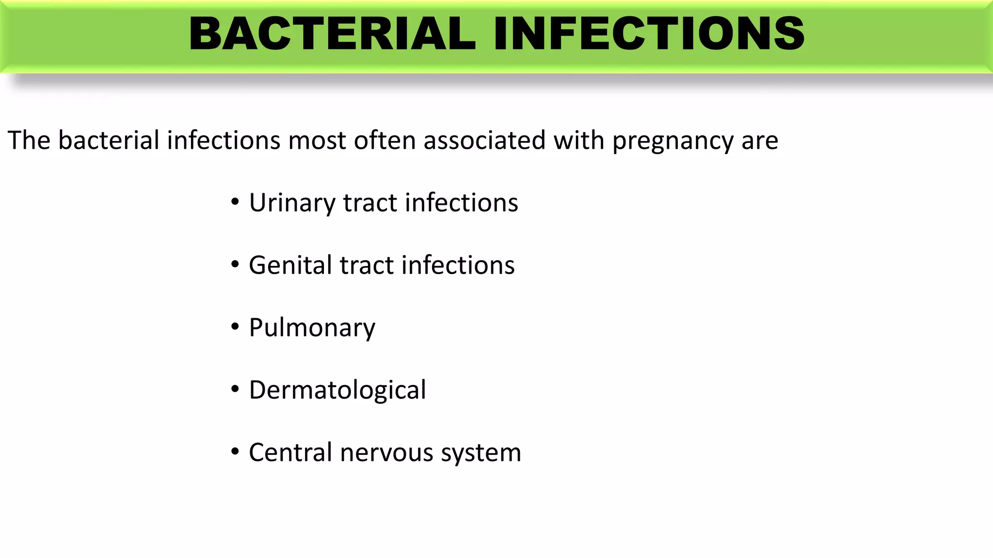 MATERNAL INFECTION DURING PREGNANCY | PPTX