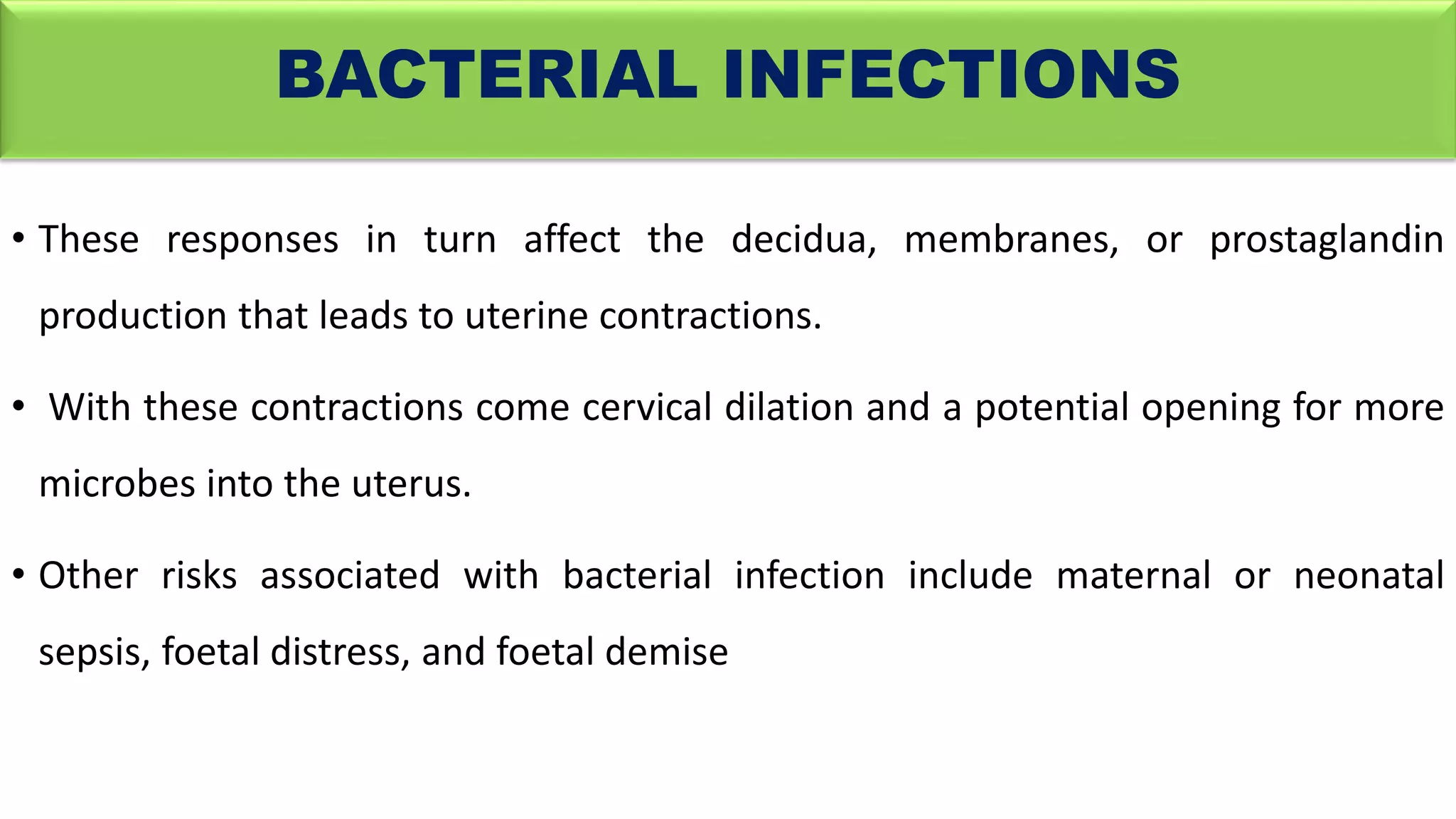 MATERNAL INFECTION DURING PREGNANCY | PPTX