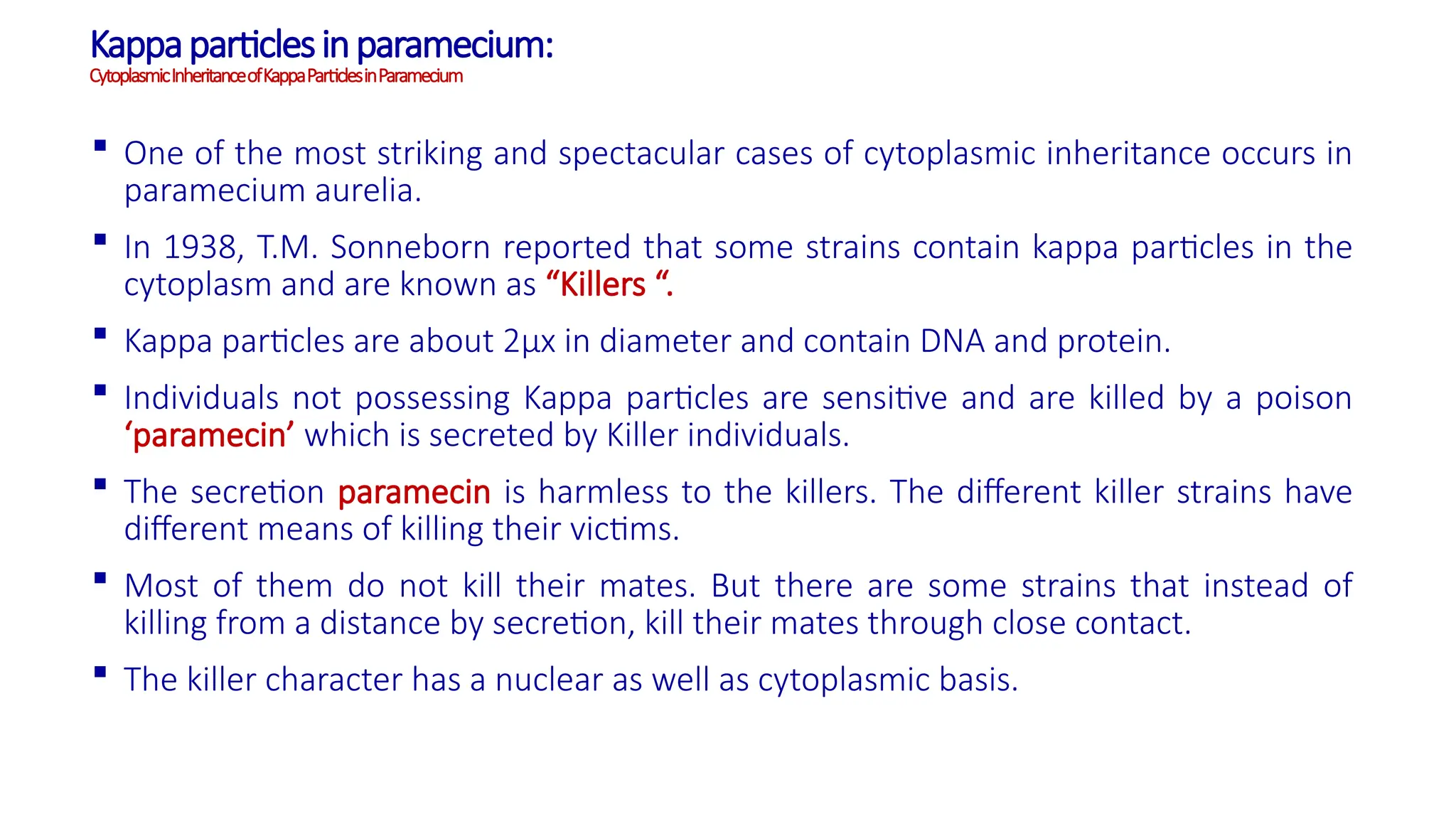 Cell Biology And Genetics Maternal Inheritance Class Pptx