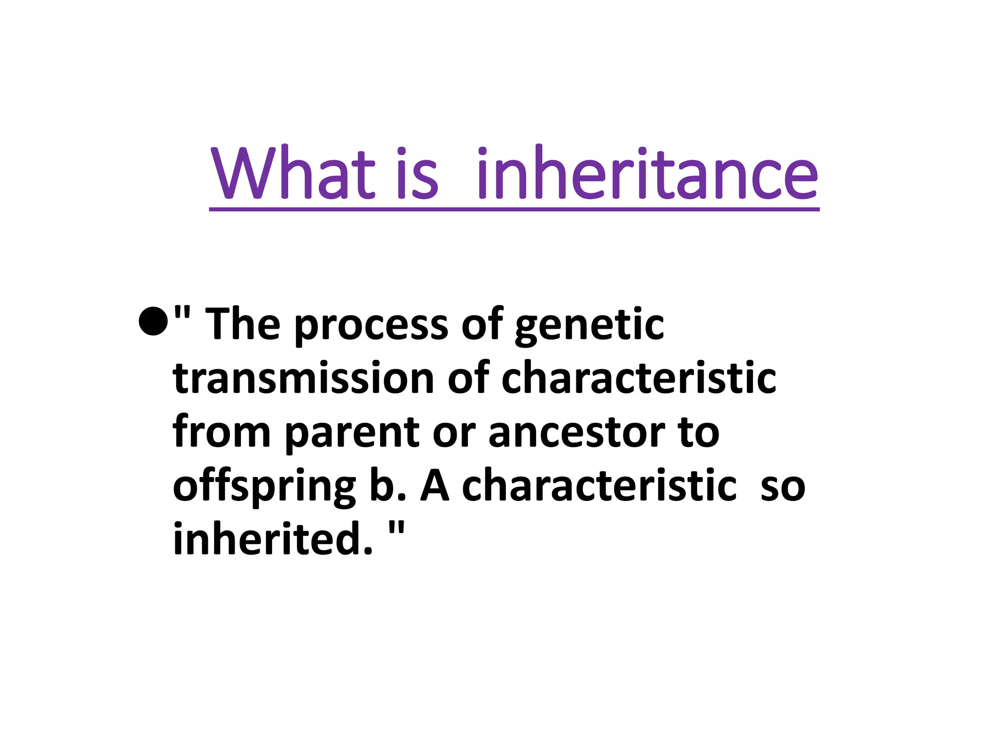 Maternal inheritance of chloroplasts dna | PPTX