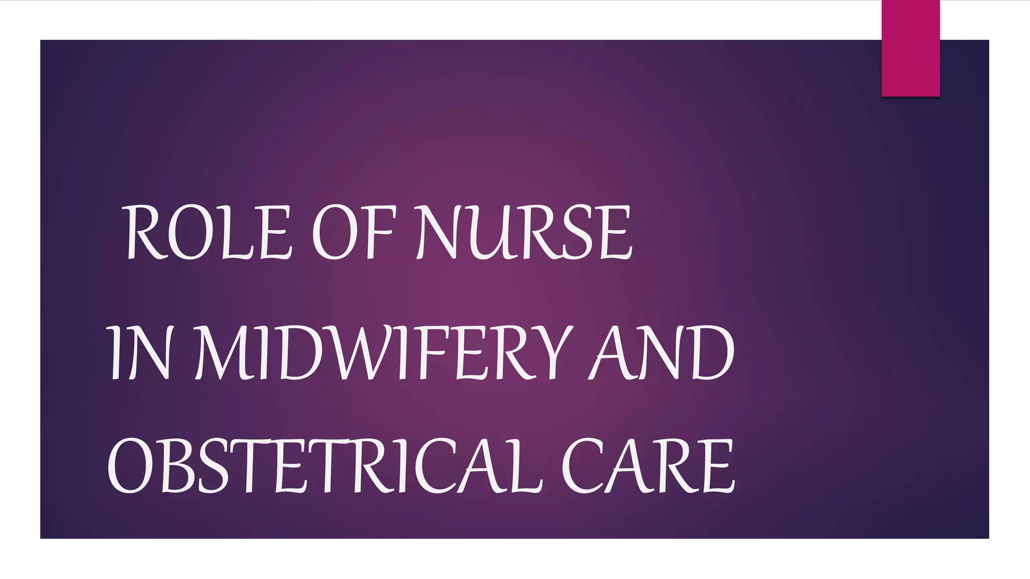 Maternal morbidity and mortality | PPTX