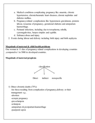 Maternal mortality | DOC