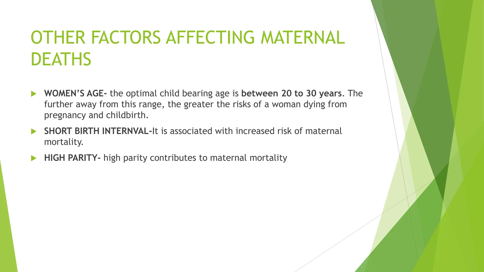 maternal mortality and its causes and how to reduce maternal mortality ...