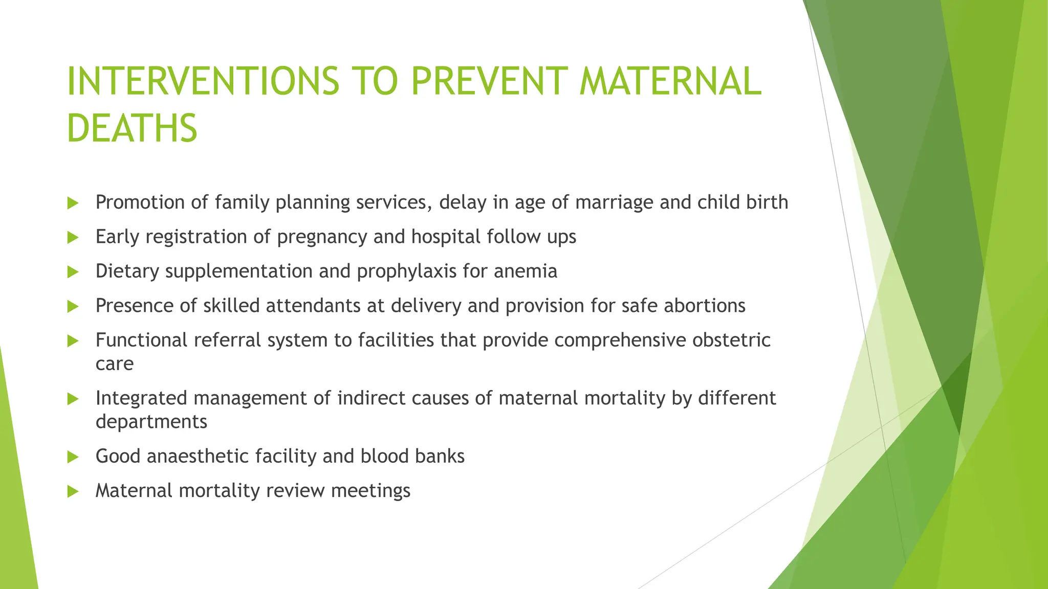 maternal mortality and its causes and how to reduce maternal mortality ...