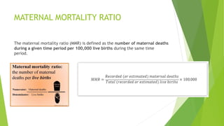 maternal mortality and its causes and how to reduce maternal mortality ...