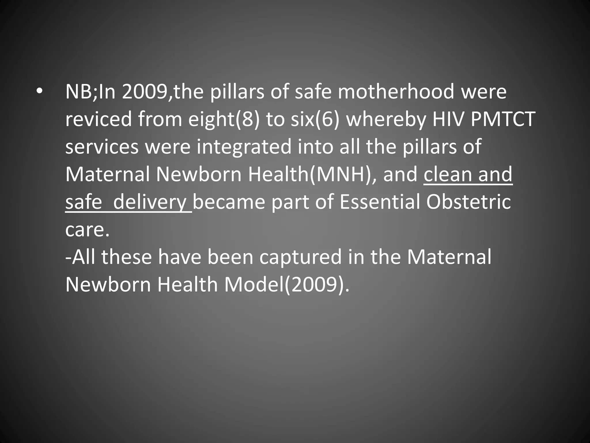 Maternal mortality and safe motherhood | PPTX