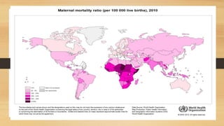 Maternal mortality | PPTX