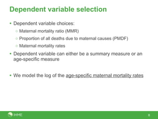 maternal mortality sri lanka estimating maternal mortality i_lozano ...