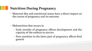 maternal nutrition 1.pdf | Pregnancy | Reproductive Health