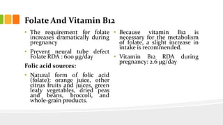 maternal nutrition 1.pdf | Pregnancy | Reproductive Health