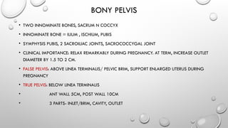 Maternal pelvis..types..delivery assessment | PPTX
