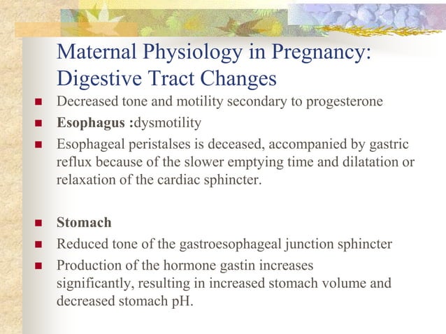 Maternal Physiology in Pregnancy | PPTX