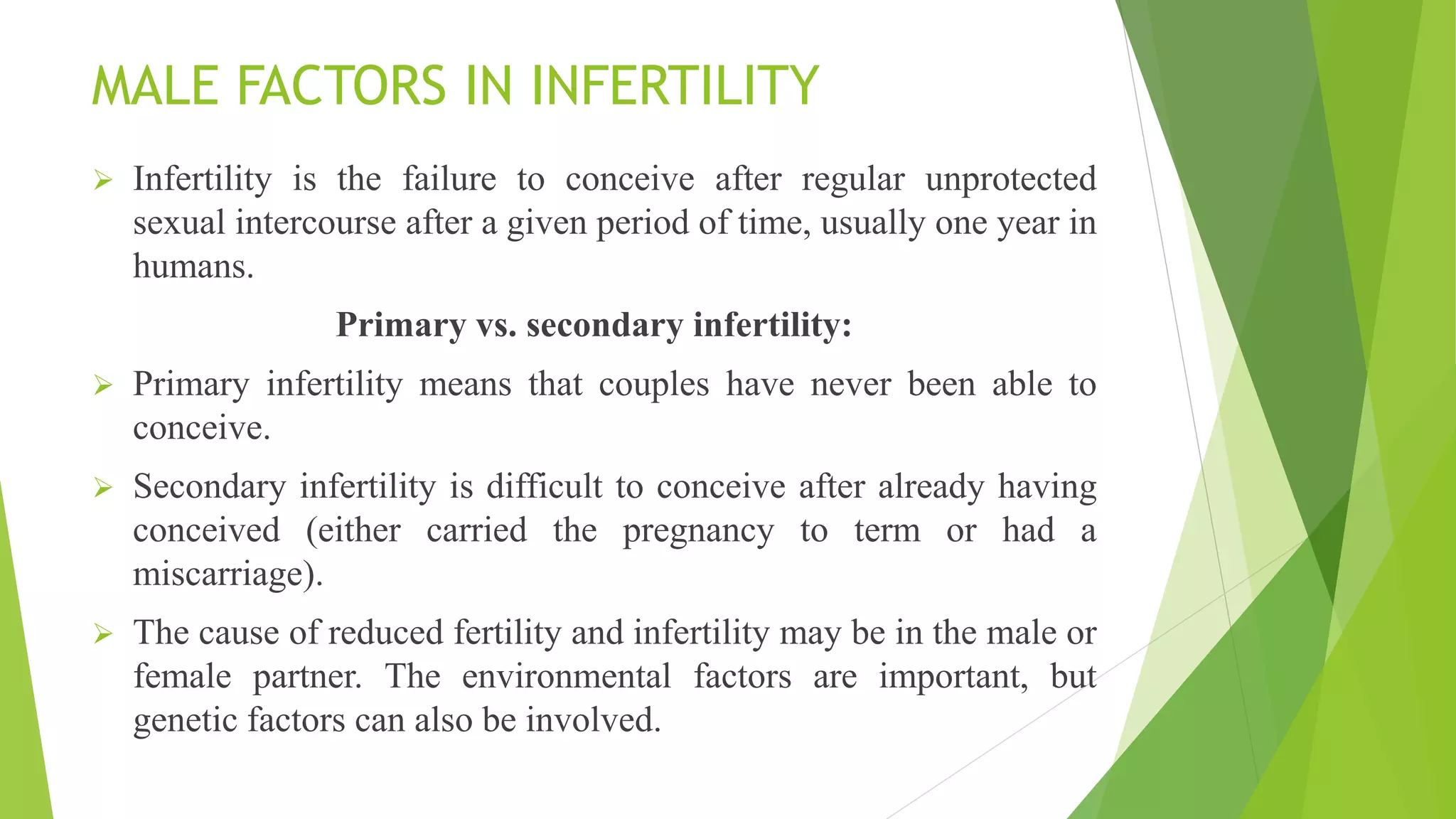 Maternal prenatal and genetic influence on defects and diseases (Unit ...
