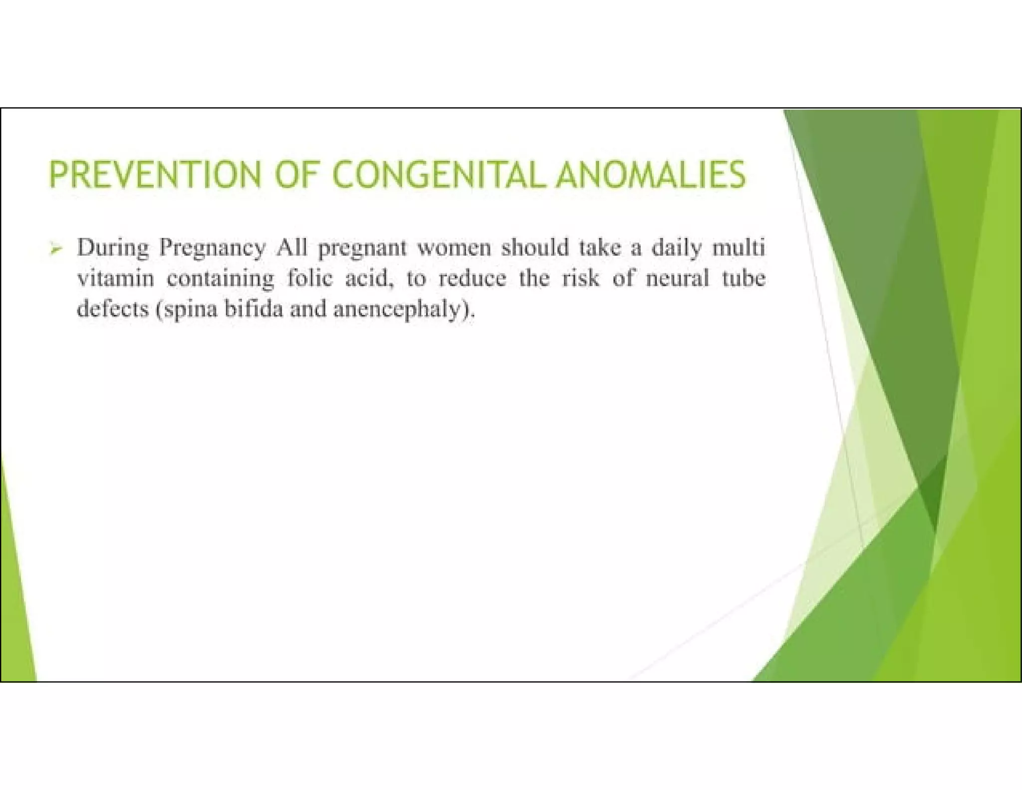 Maternal prenatal and genetic influences on development of defect and ...