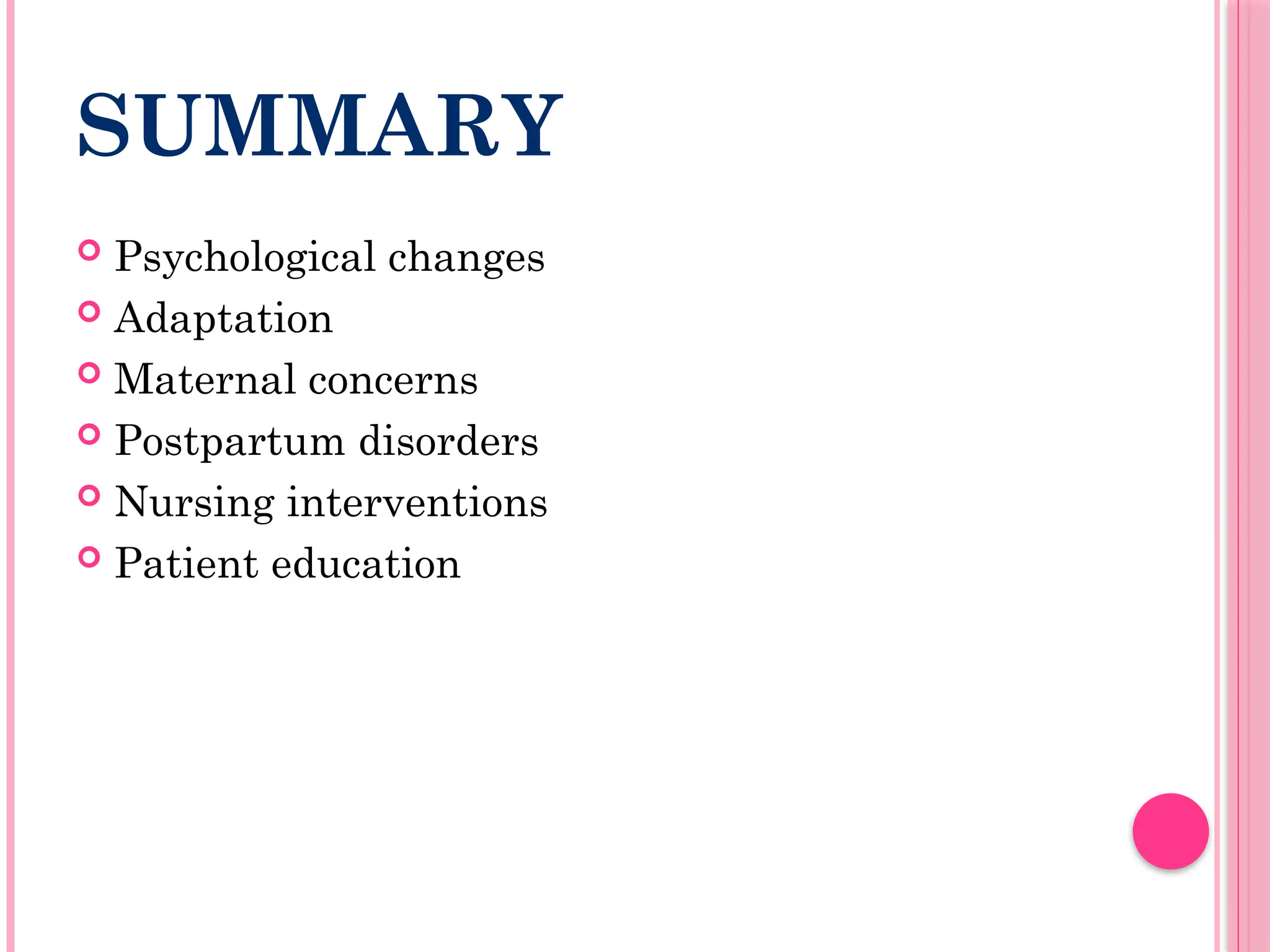 MATERNAL PSYCHOLOGICAL ADAPTATION IN PUERPERIUM.pptx