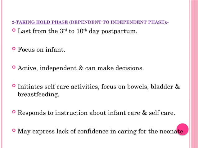 MATERNAL PSYCHOLOGICAL ADAPTATION IN PUERPERIUM.pptx | Pregnancy ...