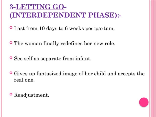 MATERNAL PSYCHOLOGICAL ADAPTATION IN PUERPERIUM.pptx | Pregnancy ...