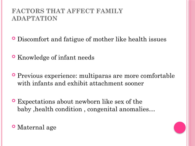 MATERNAL PSYCHOLOGICAL ADAPTATION IN PUERPERIUM.pptx | Pregnancy ...