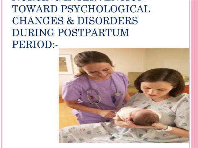 MATERNAL PSYCHOLOGICAL ADAPTATION IN PUERPERIUM.pptx | Pregnancy ...