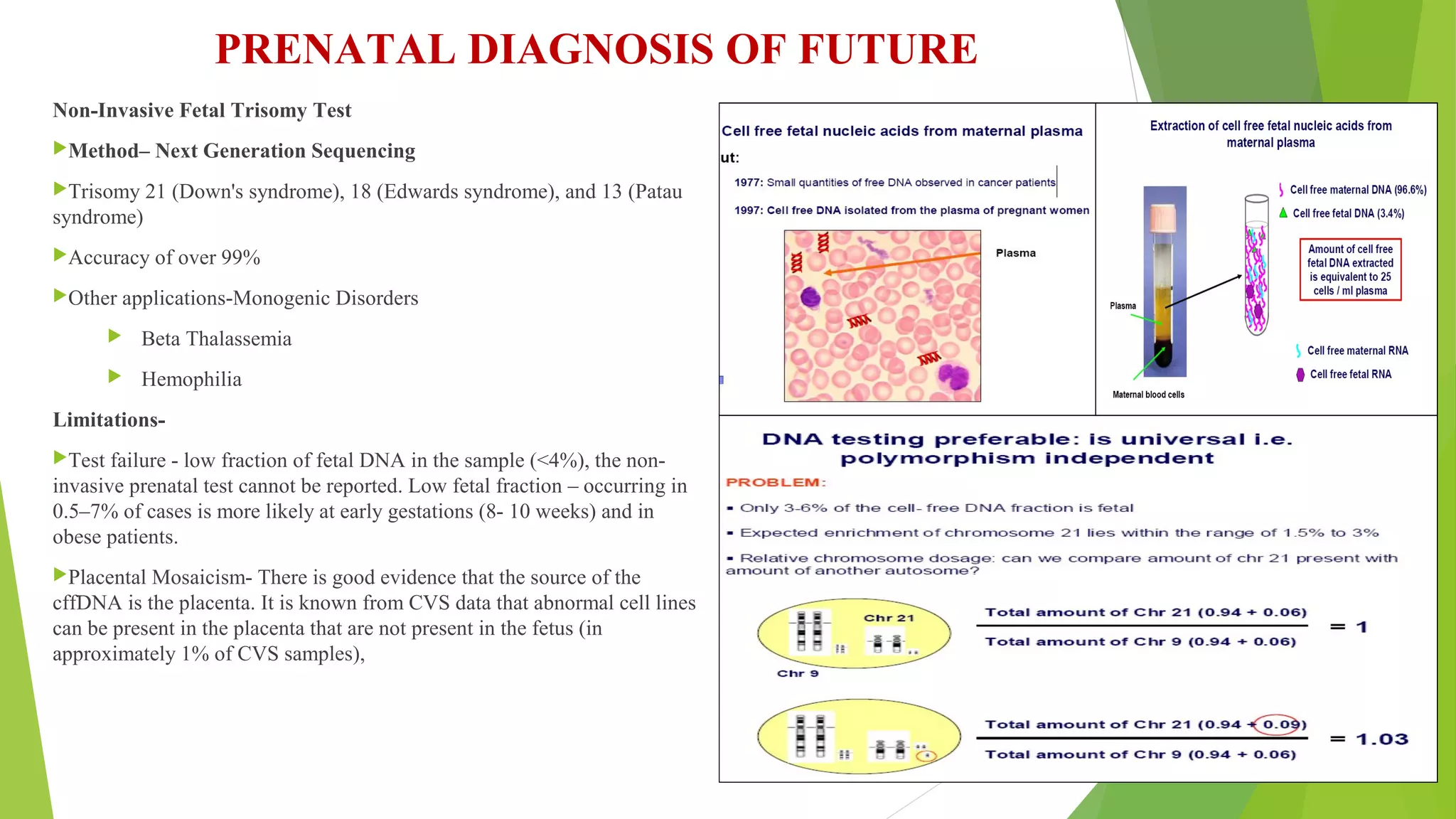Maternal screening for fetal Aneuploidy- Update on Laboratory Tests | PPT