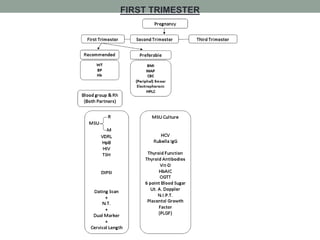 Maternal screening in pregnancy final | PPT