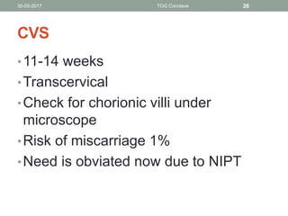 Maternal screening in pregnancy final | PPT