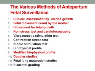 Maternal screening in pregnancy final | PPT
