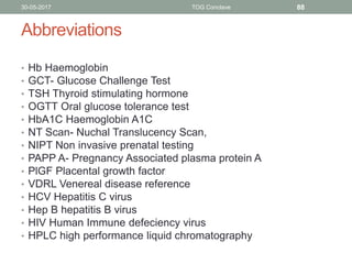 Maternal screening in pregnancy final | PPT