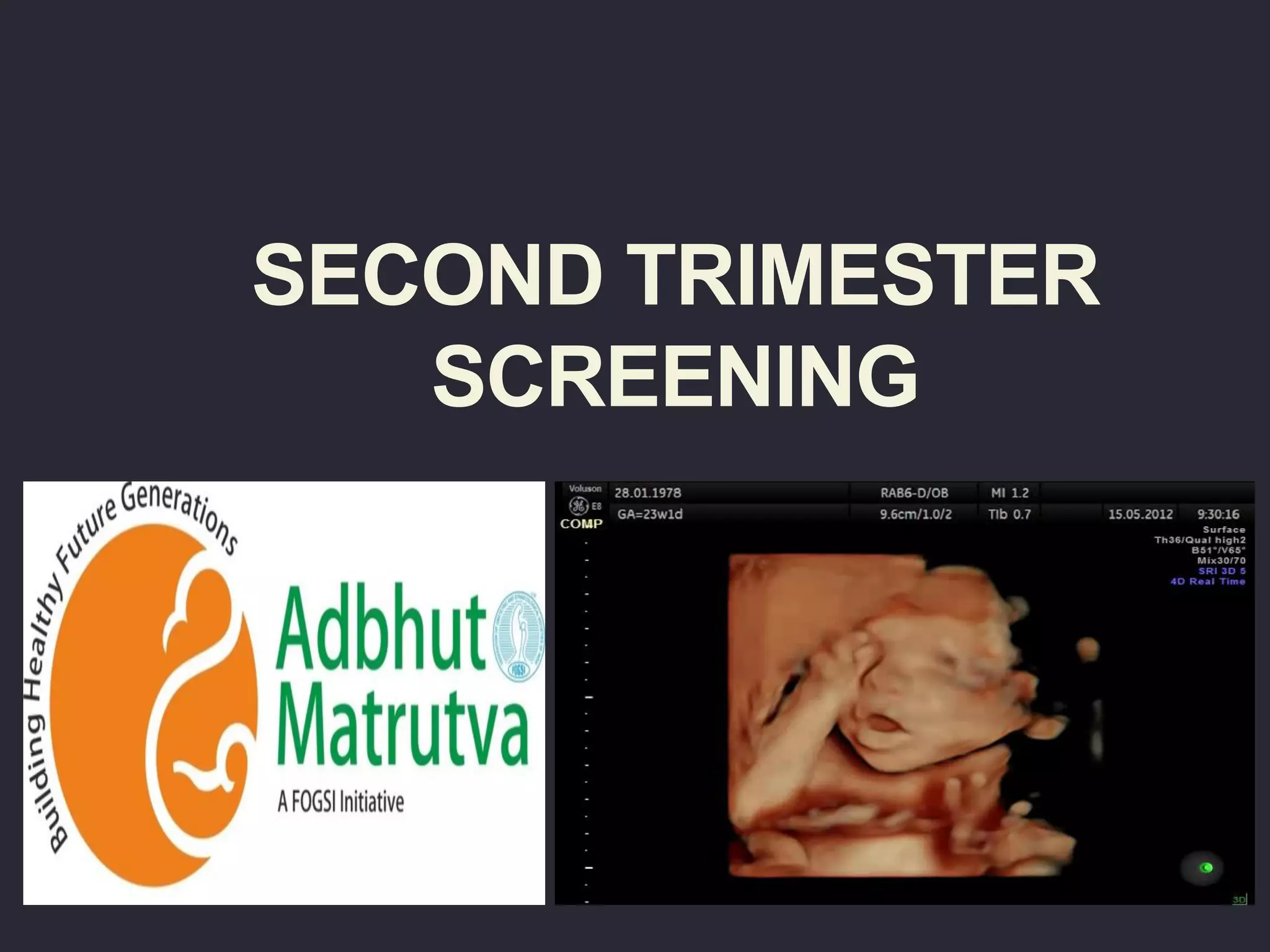 Maternal screening in pregnancy final | PDF