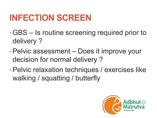 maternal screening in pregnancy | PPTX