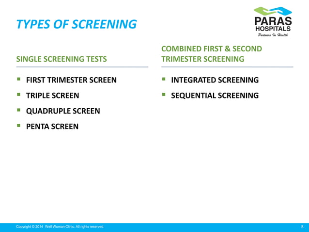Maternal screening in Pregnancy (Double & quadruple marker) | PPTX ...