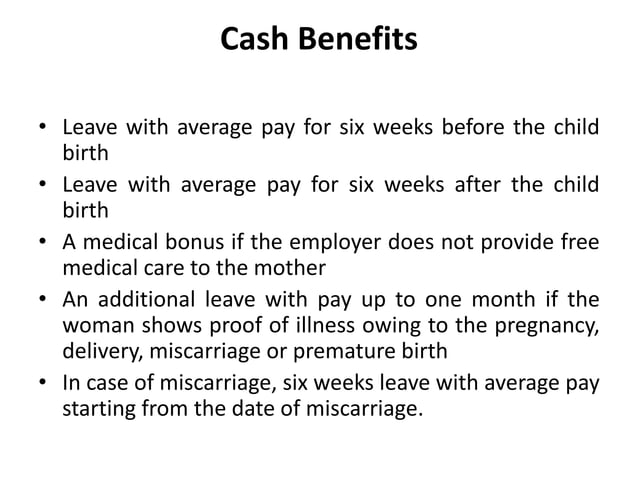 Maternity ppt | PPT