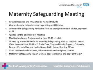 Safeguarding in Maternity Services | PPT