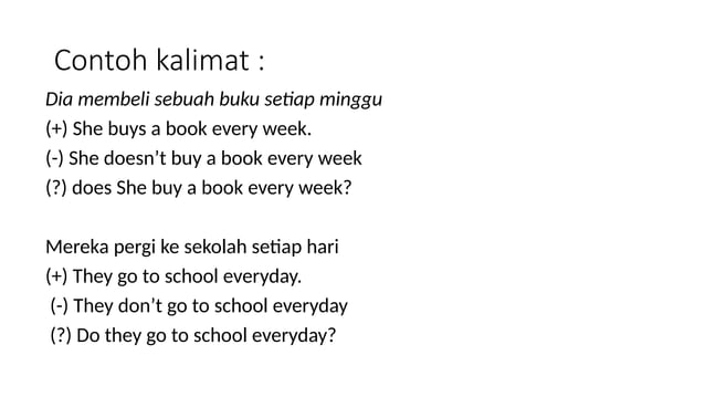 Materi presentasi Simple present tense .pptx