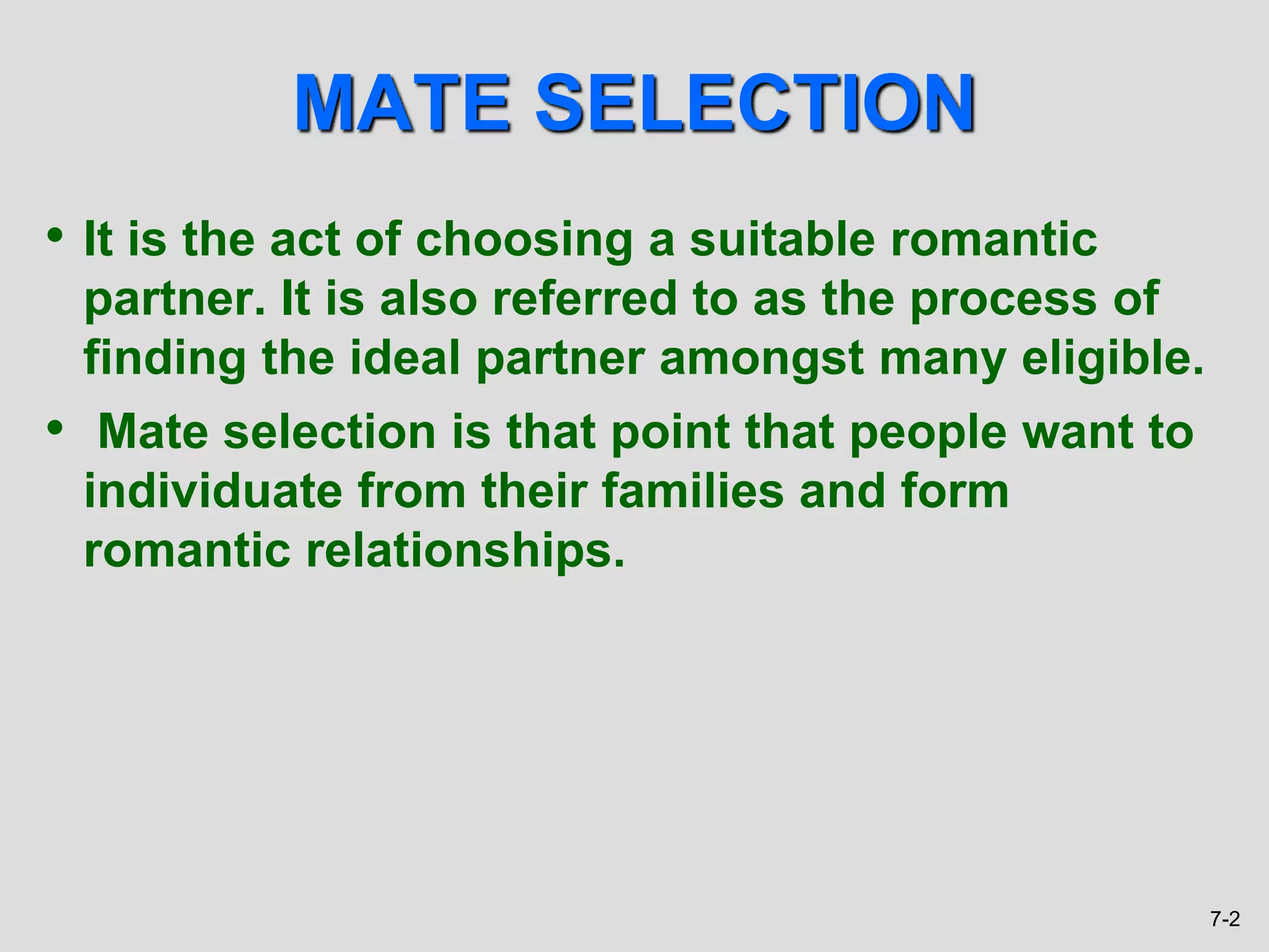 MATE SELECTION.pptx