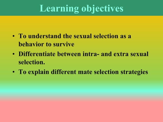 Mate selection (Mating systems) | PDF | Sexual Health | Diseases and ...