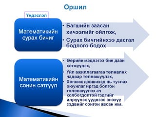 Mate sonin setguul | PPT