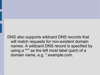 DNS presentation | PPT | Computer Networking | Computing
