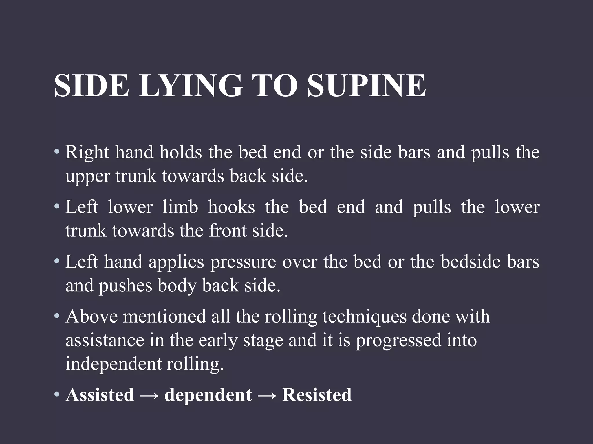 Mat exercises or functional re education | PPTX