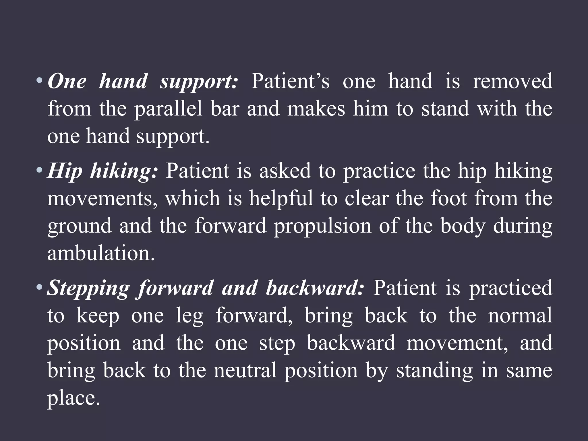 Mat exercises or functional re education | PPTX