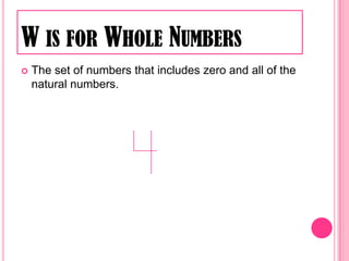 Math Vocabulary A-Z | PPTX