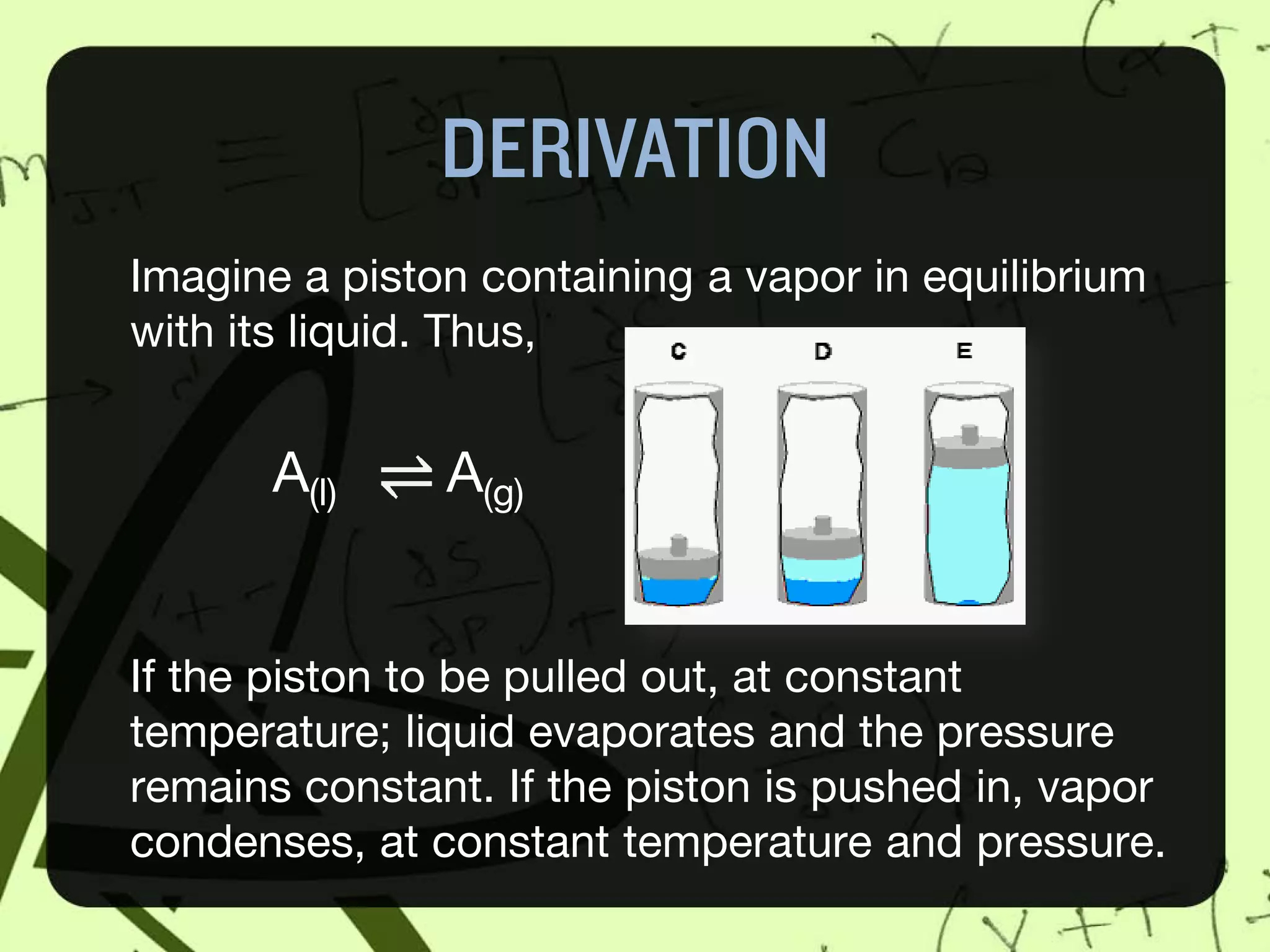 Clausius - Clapeyron Equation | PDF