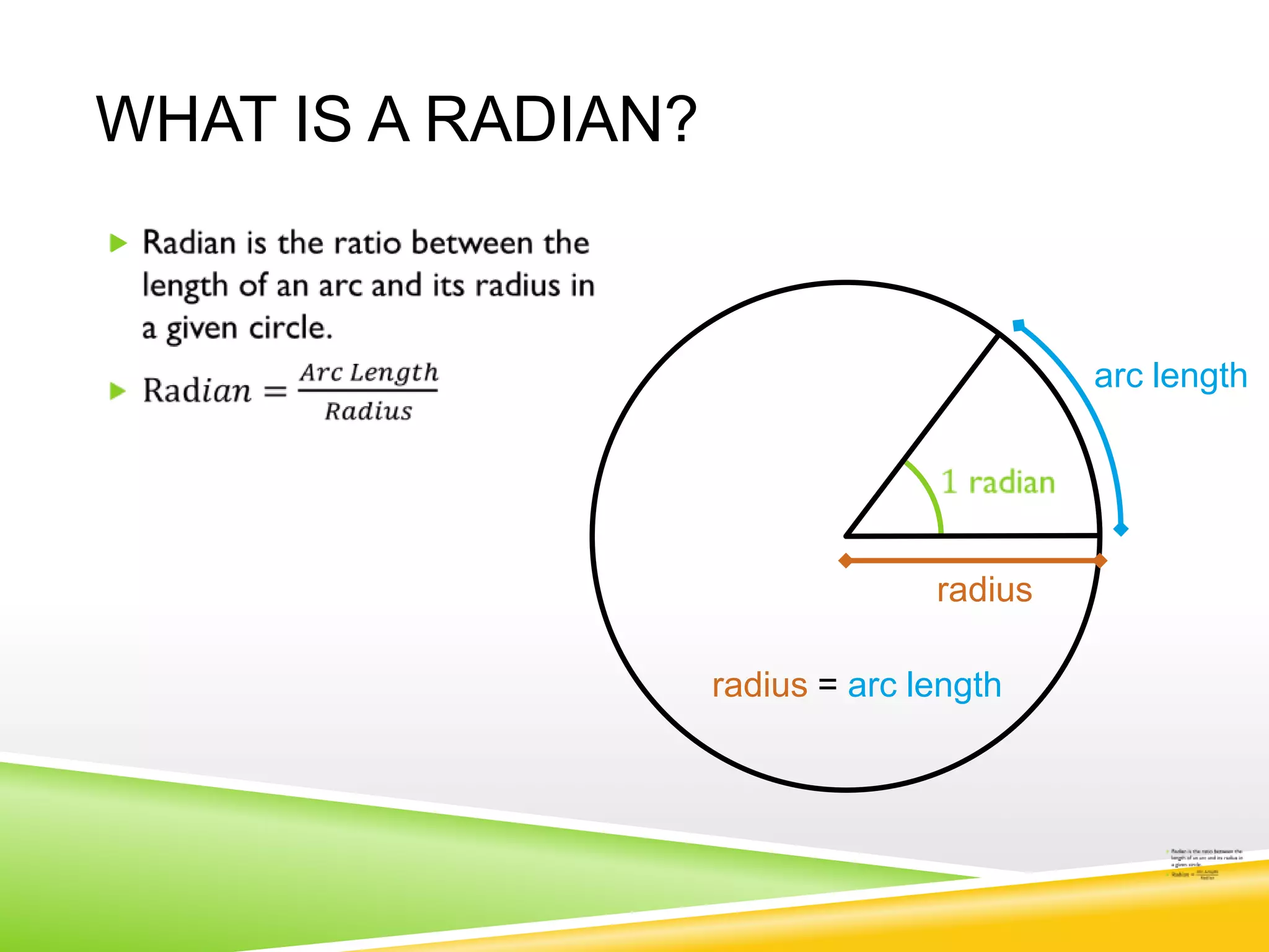 Radians | PPTX
